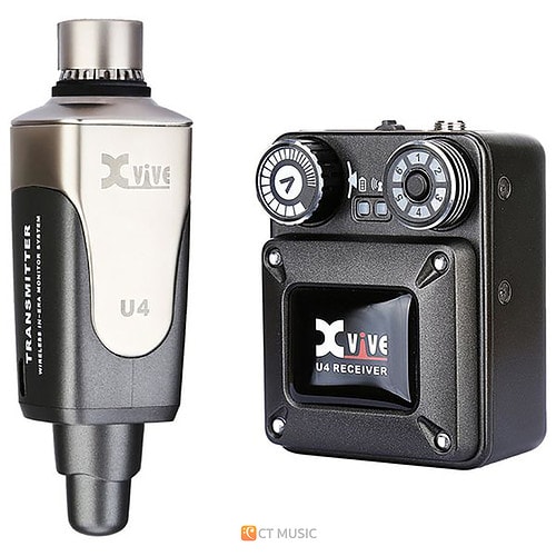 Xvive U4T9 U4 Wireless System + T9 In-Ear Monitor สต็อกแน่น พร้อมส่ง - CT Music