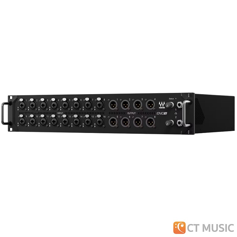Waves IONIC 16 16-in / 12-out SoundGrid stagebox with Waves Signature Preamps - CT Music