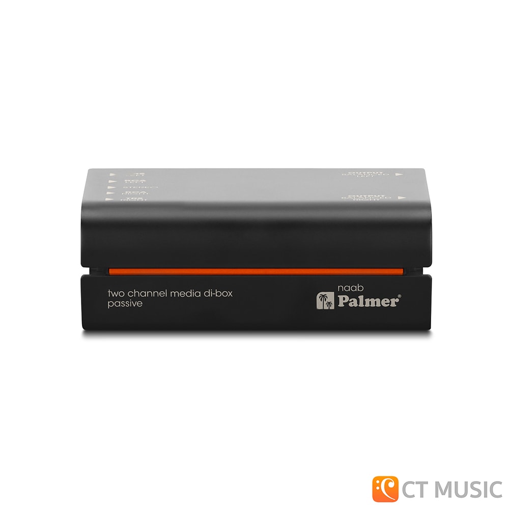 Palmer RIVER naab Passive 2-Channel Media DI-Box สต็อกแน่น พร้อมส่ง - CT Music