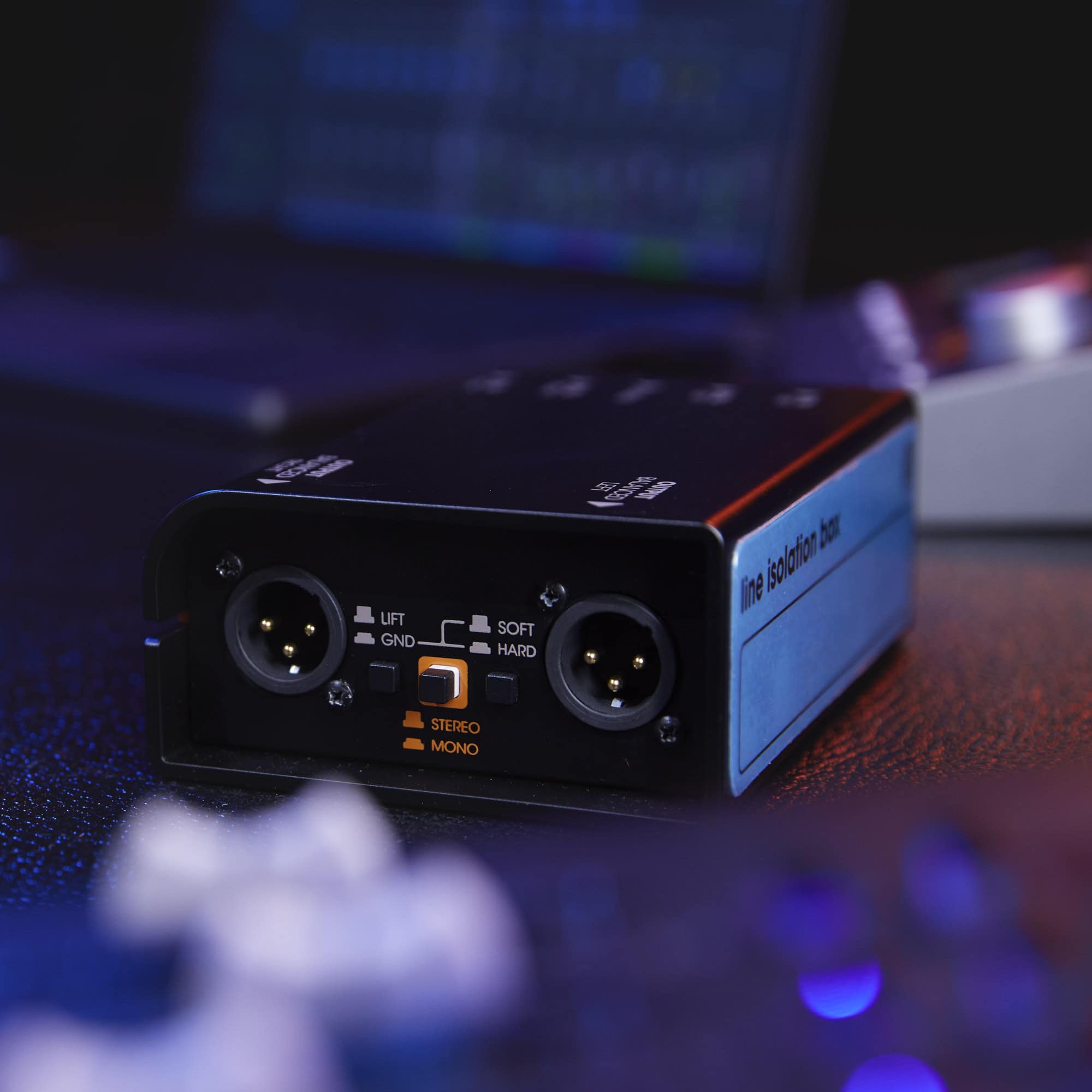 Palmer RIVER naab Passive 2-Channel Media DI-Box สต็อกแน่น พร้อมส่ง - CT Music