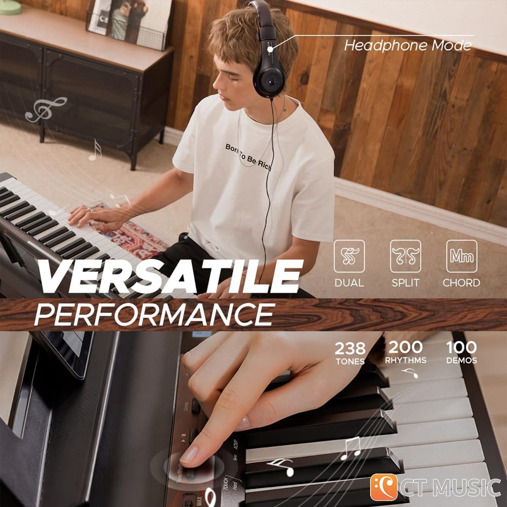 เปียโนไฟฟ้า Starfavor SP-150W 88 Key Hammer Action Digital Piano with ... เปียโนไฟฟ้า Starfavor SP-150W 88 Key Hammer Action Digital Piano with ...