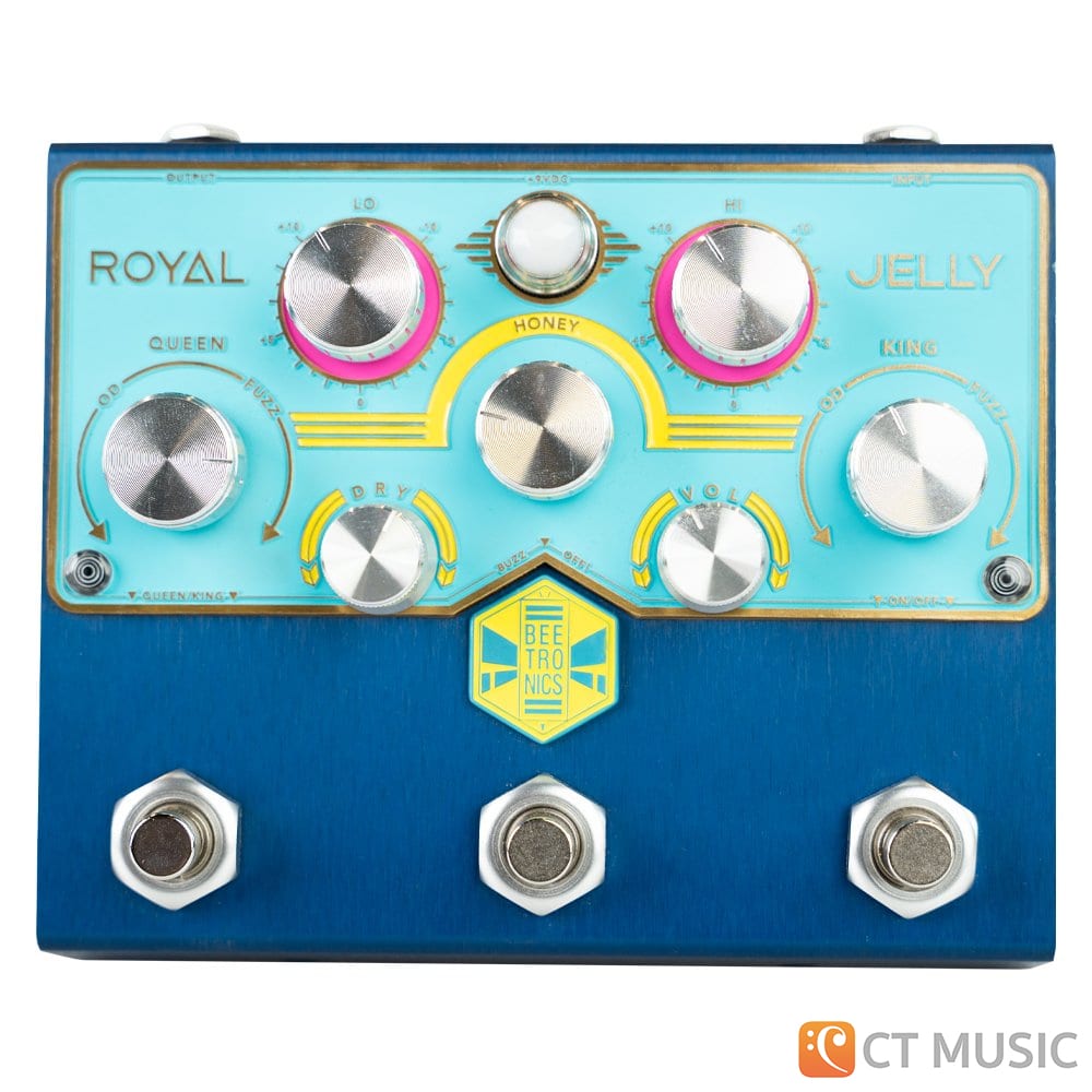 เอฟเฟคกีตาร์ Beetronics FX Royal Jelly Overdrive / Fuzz Limited Edition ... เอฟเฟคกีตาร์ Beetronics FX Royal Jelly Overdrive / Fuzz Limited Edition ...