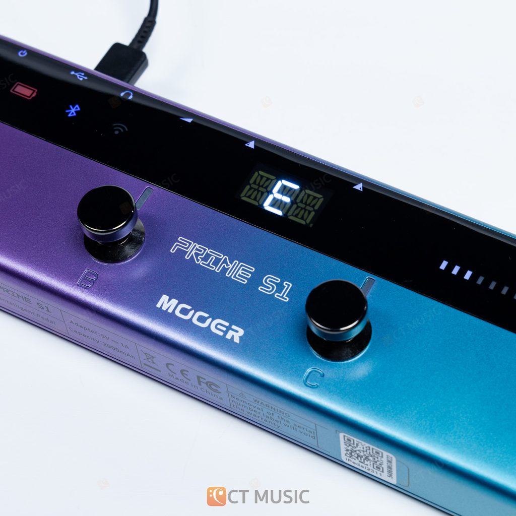 Mooer Prime S1 Intelligent Pedal Floor สต็อกแน่น พร้อมส่ง - CT Music
