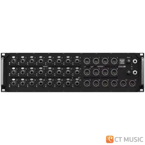 Waves IONIC 16 16-in / 12-out SoundGrid stagebox with Waves Signature Preamps - CT Music