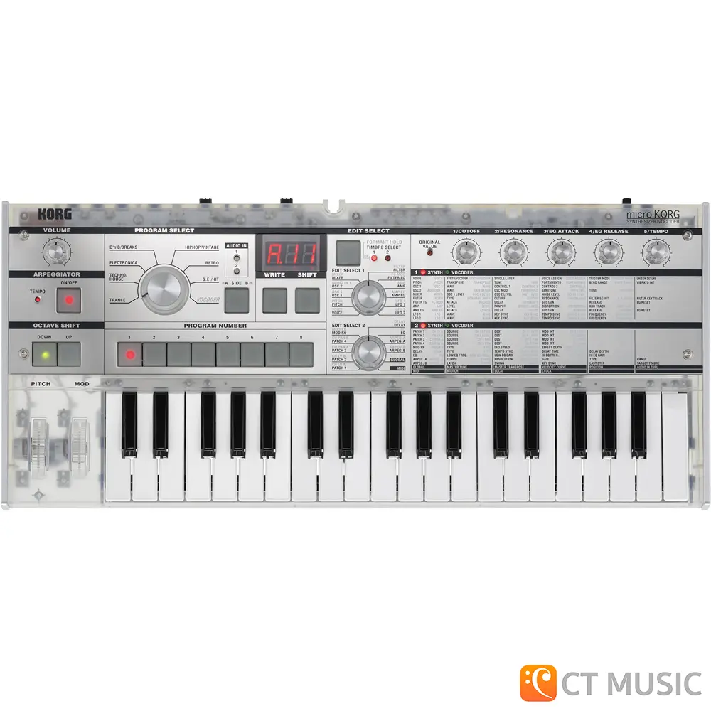 KORG MICROKORG CRYSTAL สต็อกแน่น หน้าร้านพร้อมลอง - CT Music